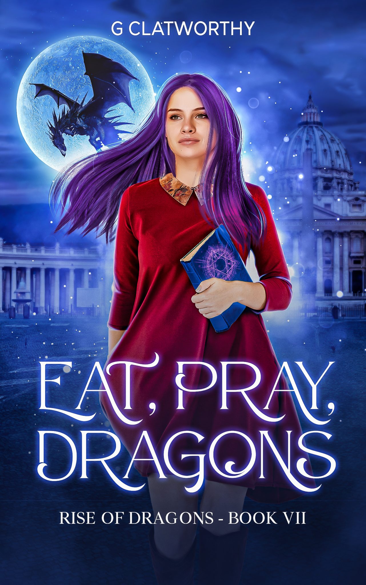Rise of Dragons urban fantasy series - G Clatworthy author